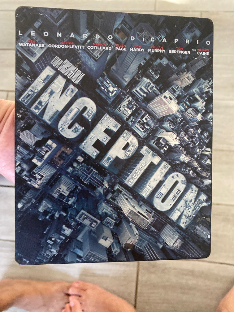 Inception bluray steelbook on Carousell