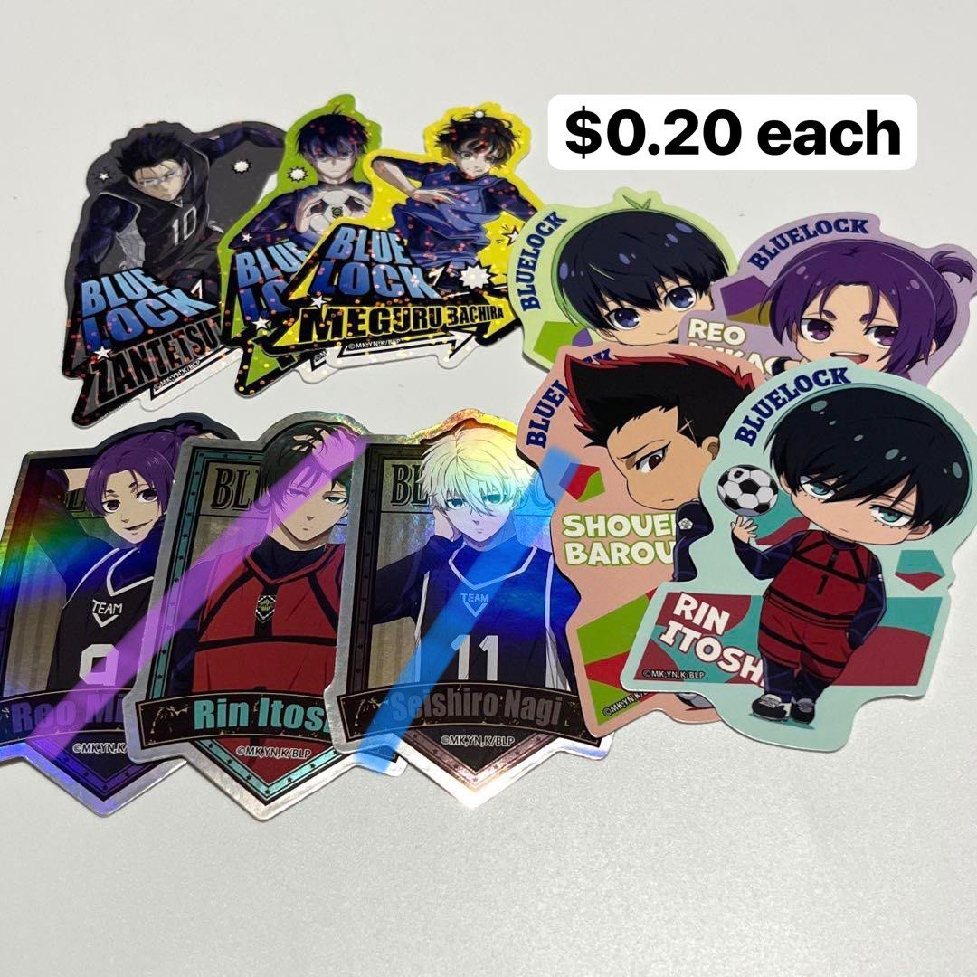 [incoming] bluelock stickers, Hobbies & Toys, Memorabilia ...