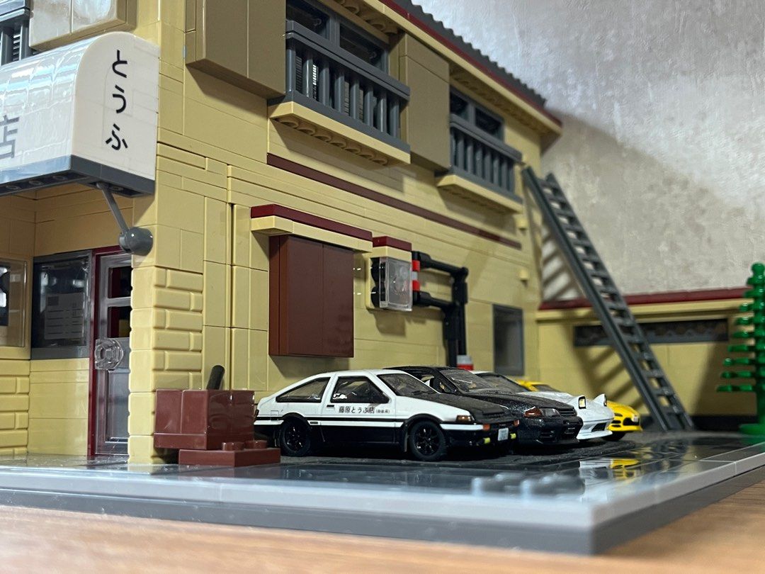 Initial D Tofu Shop 25th Anniversary CaDa Lego Set, with Collectible ...