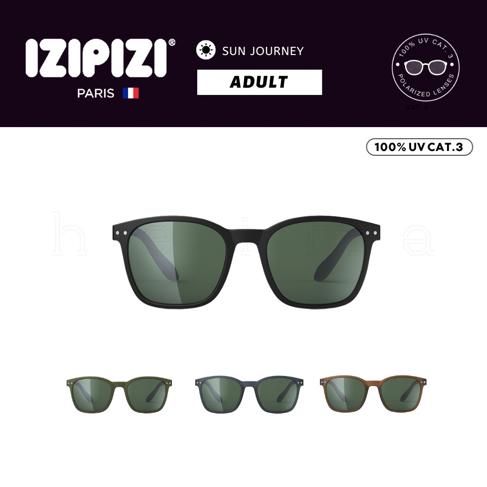 Izipizi - 法國品牌太陽眼鏡(成人) - Journey (Polarized Lenses 偏光鏡片), 男裝, 手錶及配件, 眼鏡 ...