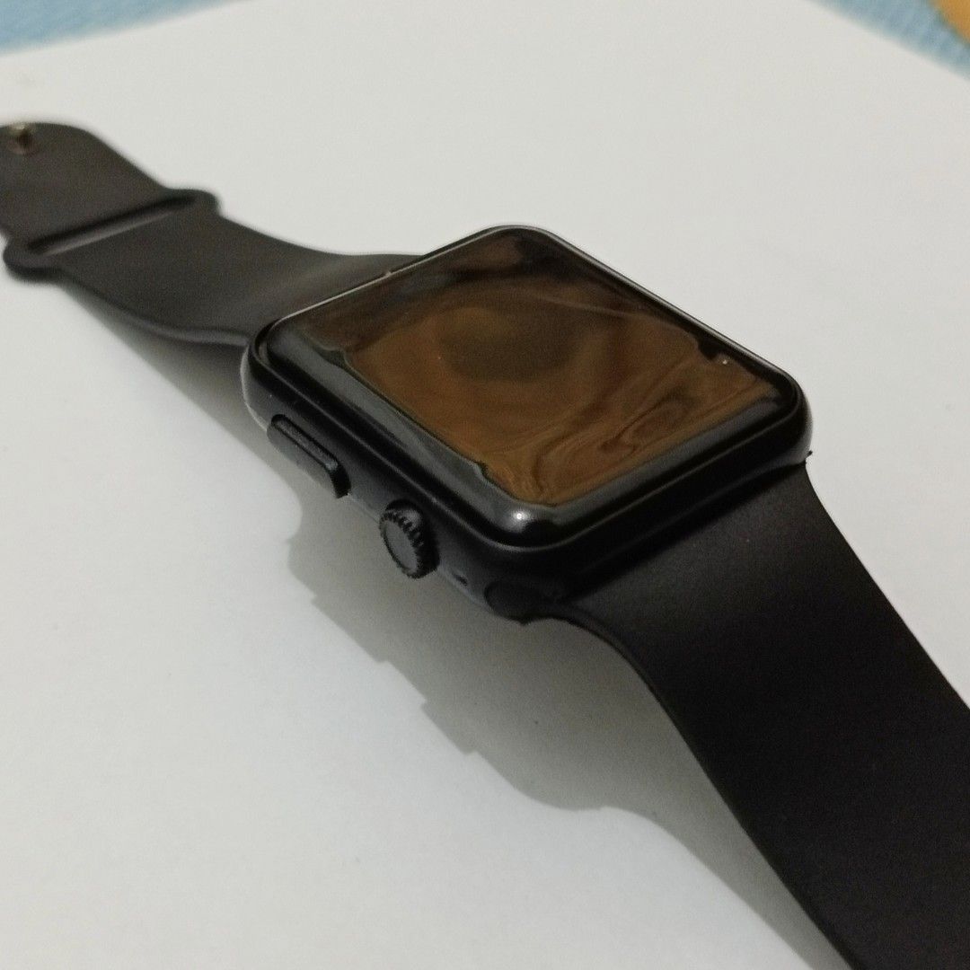 Jam tangan LED digital Mirip Apple Watch, Fesyen Pria, Jam Tangan di ...