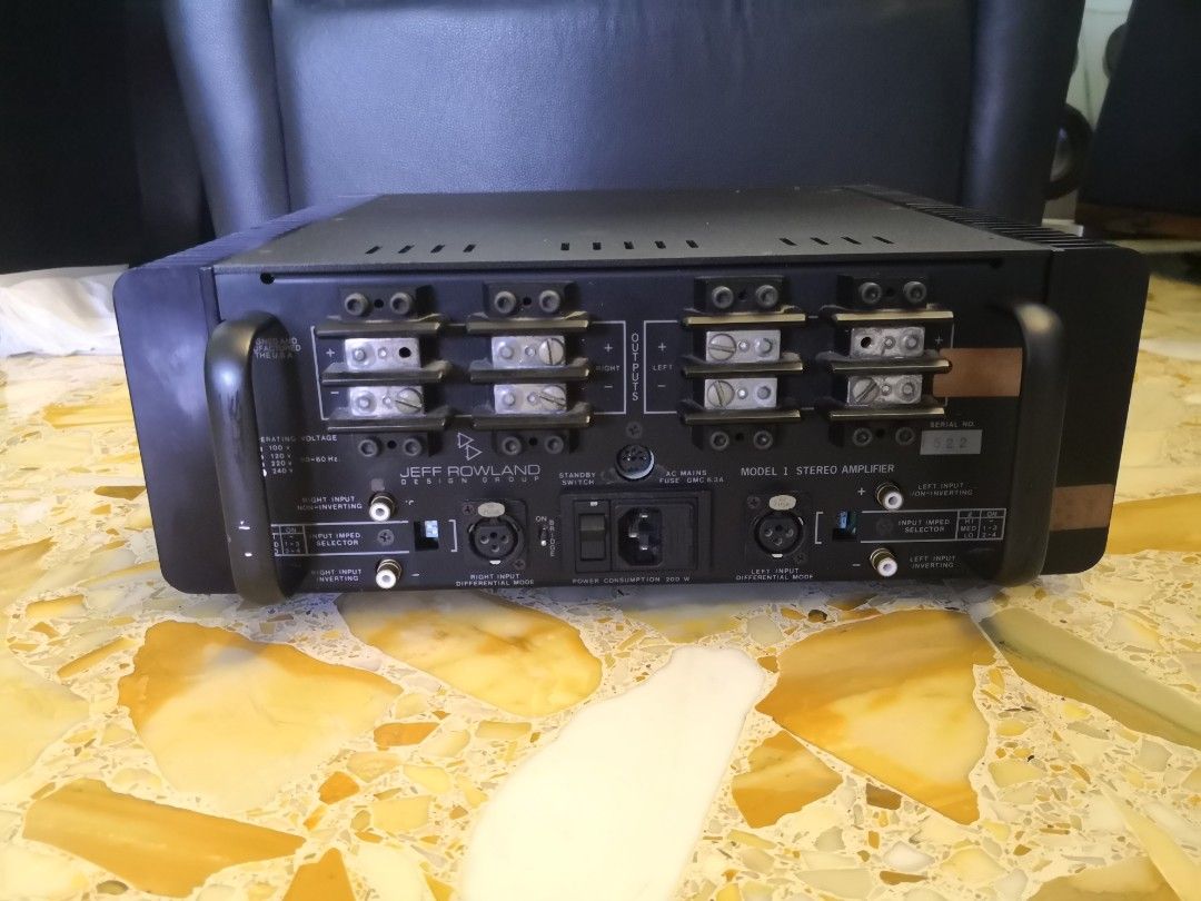 Jeff Rowland model 1 power amplifier, Audio, Soundbars, Speakers ...