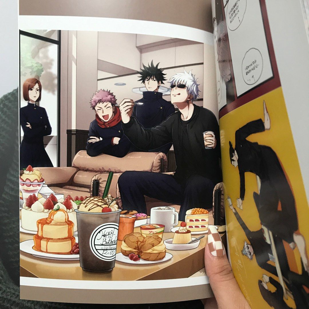 JJK Jujutsu Kaisen illustration/fanart book on Carousell