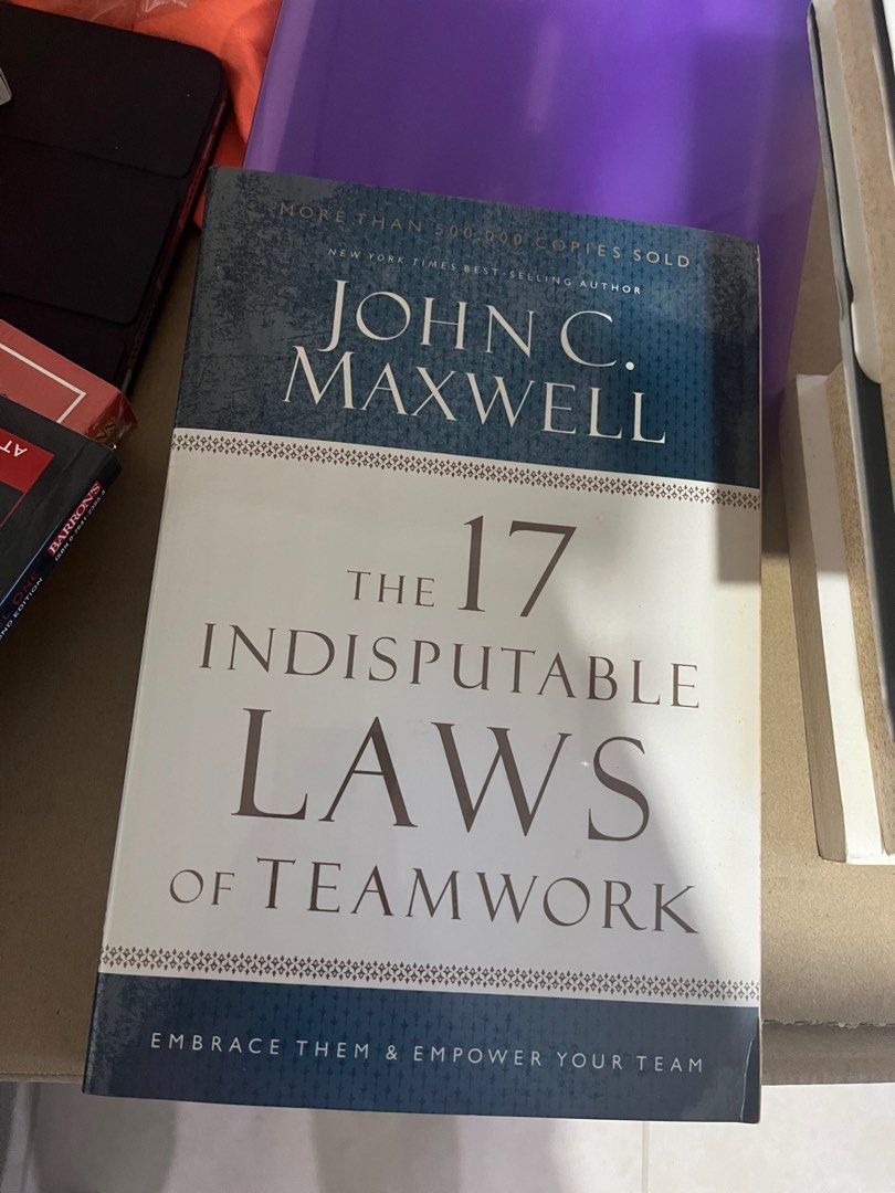 John Maxwell Book Teamwork, Hobbies & Toys, Books & Magazines, Fiction ...