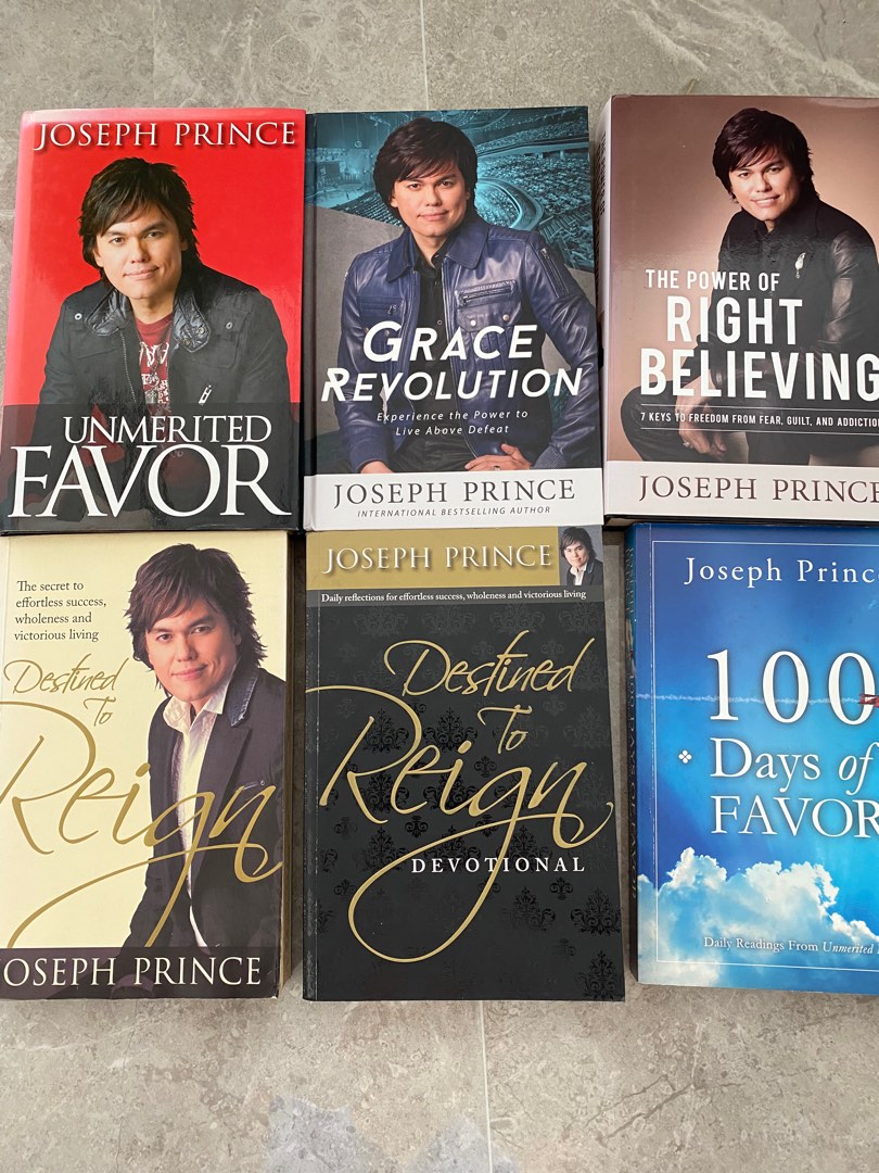 Joseph Prince books, Hobbies & Toys, Books & Magazines, Religion Books ...