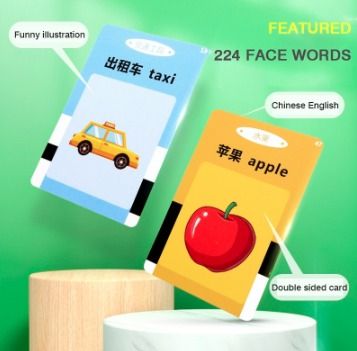 Kids Audio Flash Card Baby Learning Talking Visual Reading Talking ...