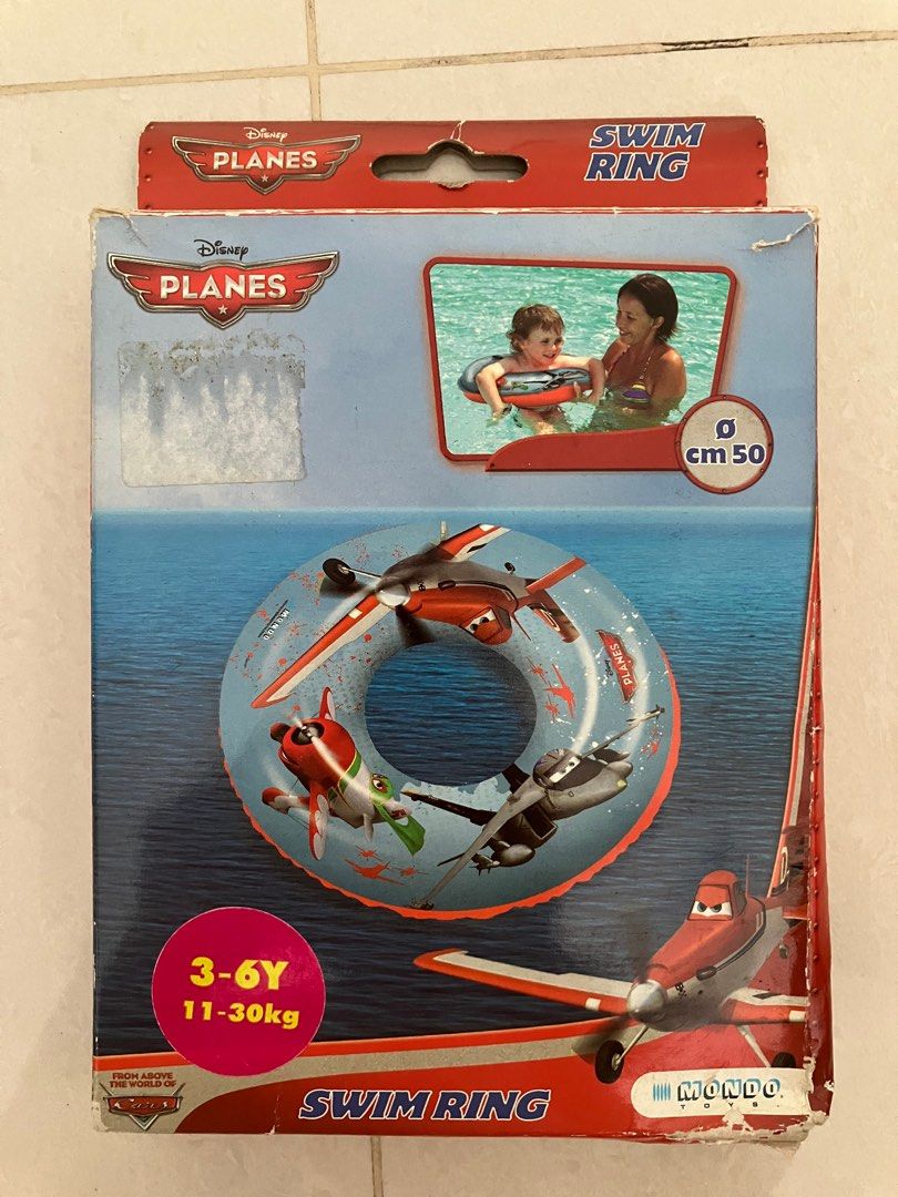 Inflatable kids swimming float/ring (Disney planes), Babies & Kids ...