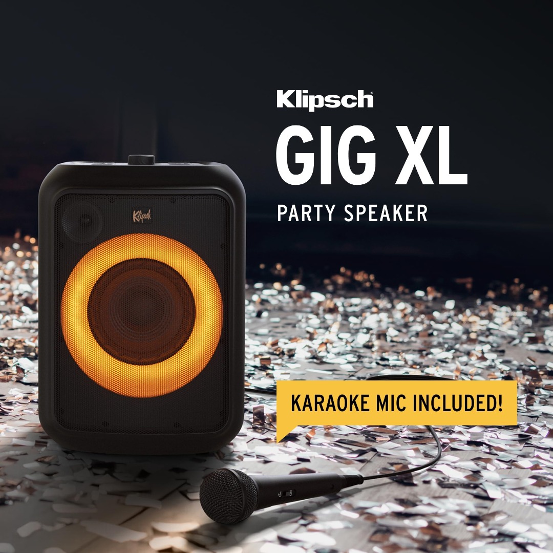 Klipsch Gig XL Party Speaker, Audio, Soundbars, Speakers & Amplifiers ...