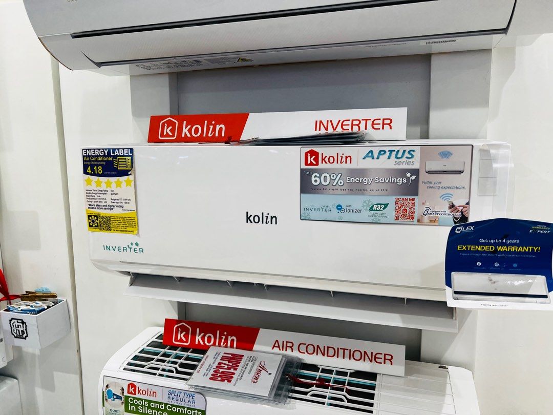 Kolin Full DC Split Type Aircon, TV & Home Appliances, Air Conditioning ...