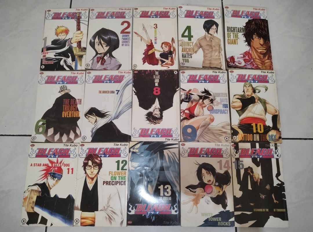 Komik Bleach, Buku & Alat Tulis, Komik dan Manga di Carousell