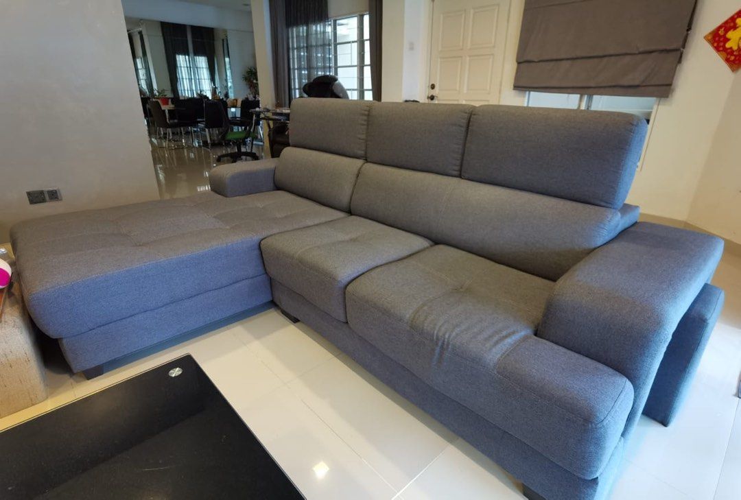 L shaped sofa, Furniture & Home Living, Furniture, Sofas on Carousell