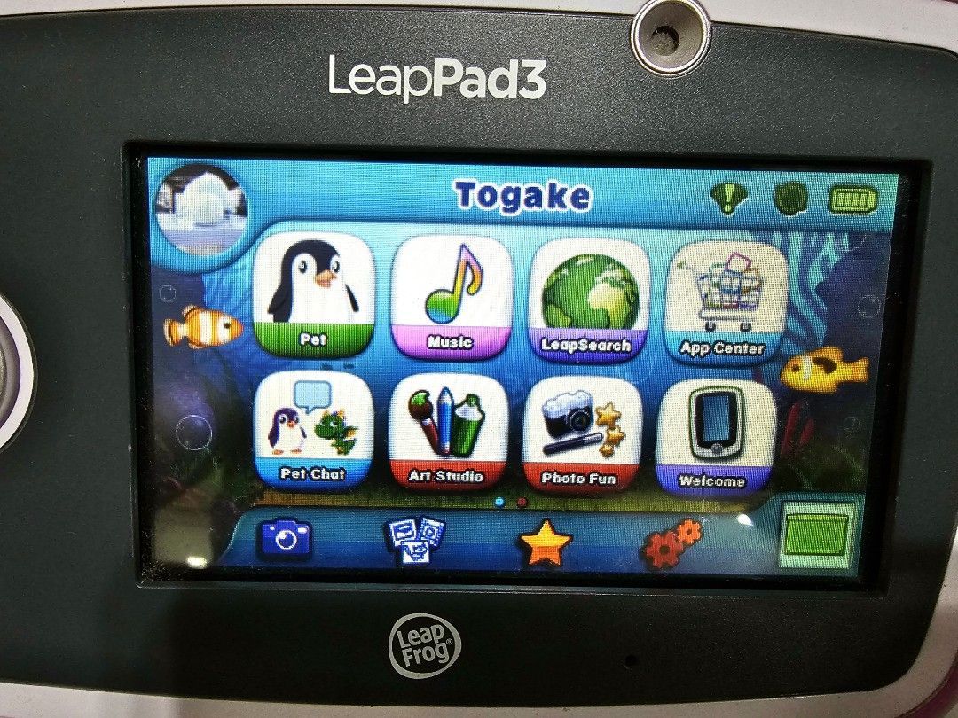Leap Frog Leap Pad 3 LeapPad3 With Toy Story Disney Explorer Game