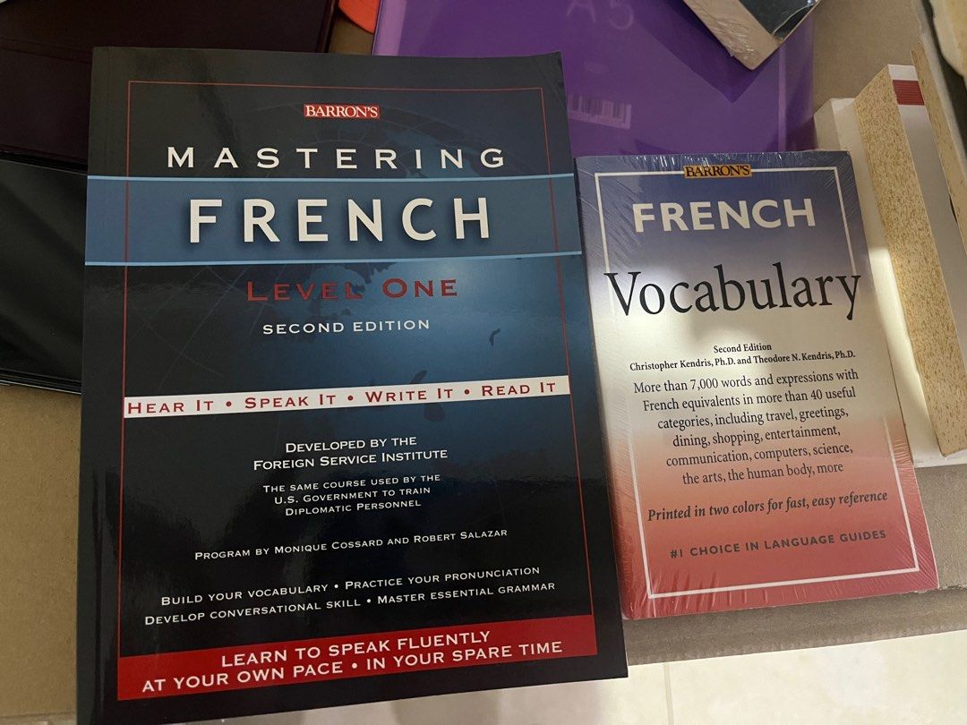 Learn how to speak French vocabulary book, Hobbies & Toys, Books ...