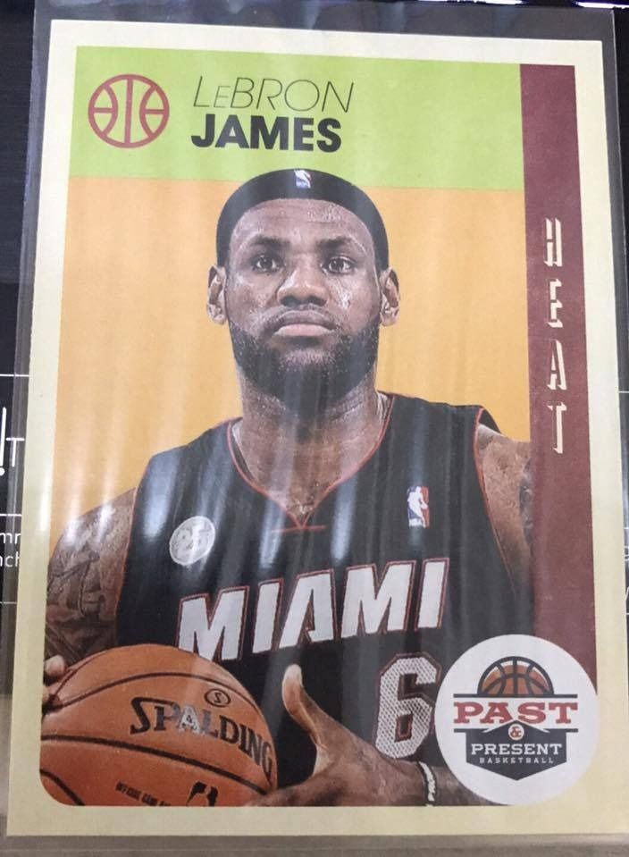 Lebron James PAST&PRESENT, Hobbies & Toys, Memorabilia & Collectibles ...