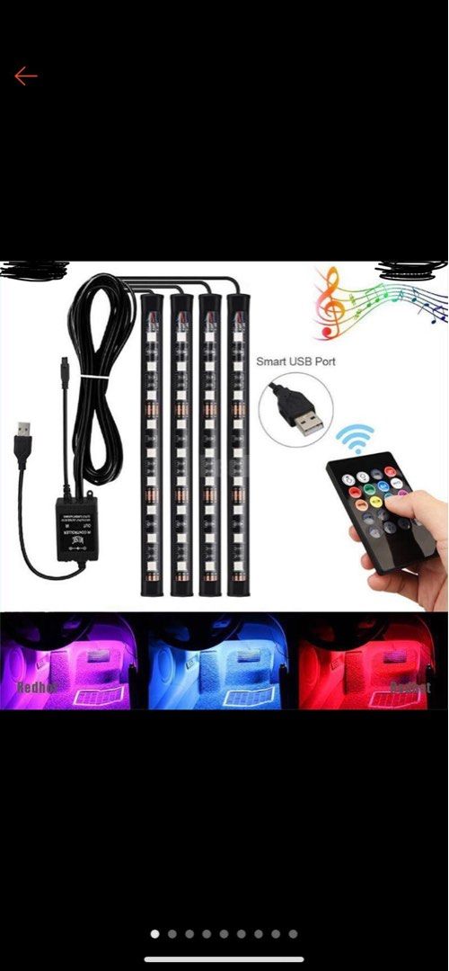 LED leg room light, Car Accessories, Electronics & Lights on Carousell
