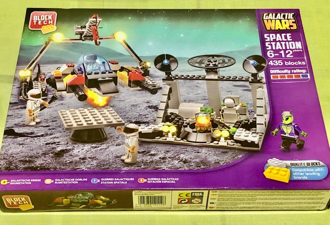 Lego Galactic Wars (435 blocks), Hobbies & Toys, Toys & Games on Carousell