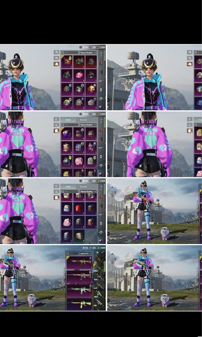 LEVEL ACCOUNT 72 SET OUTFIT 150 BORDER CONQUEROR C410 RP S15,16,17,18 ...