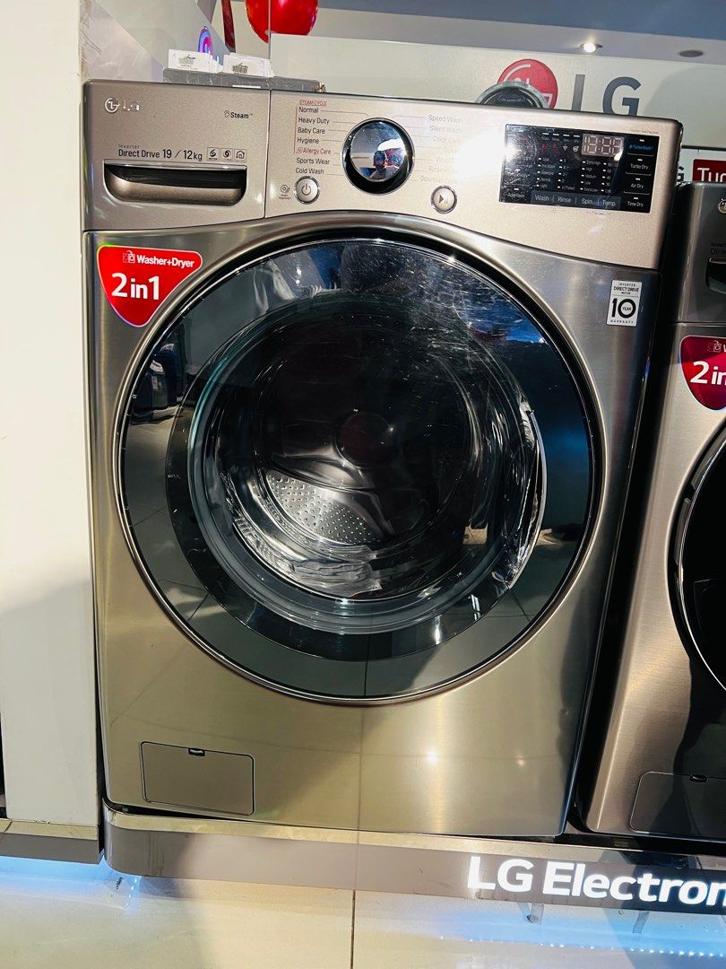 LG Inverter Washing Machine Topload and Frontload, TV & Home Appliances ...