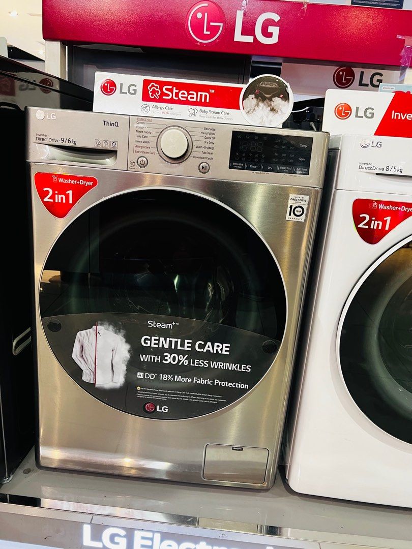 LG Inverter Washing Machine Topload and Frontload, TV & Home Appliances ...