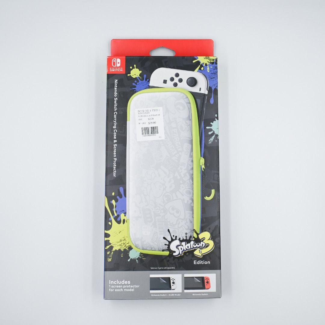 Limited Edition Splatoon 3 Nintendo Switch OLED Carrying Case (no ...