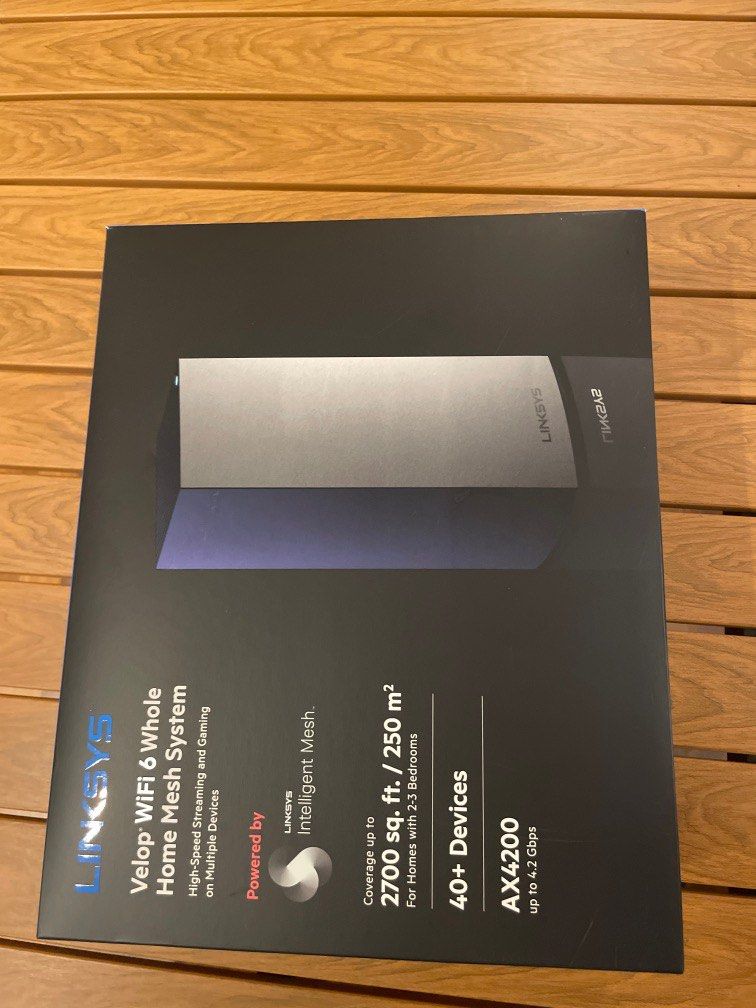 Linksys Velop MX4200 - Tri-Band AX4200 Mesh WiFi 6 Router, Computers ...