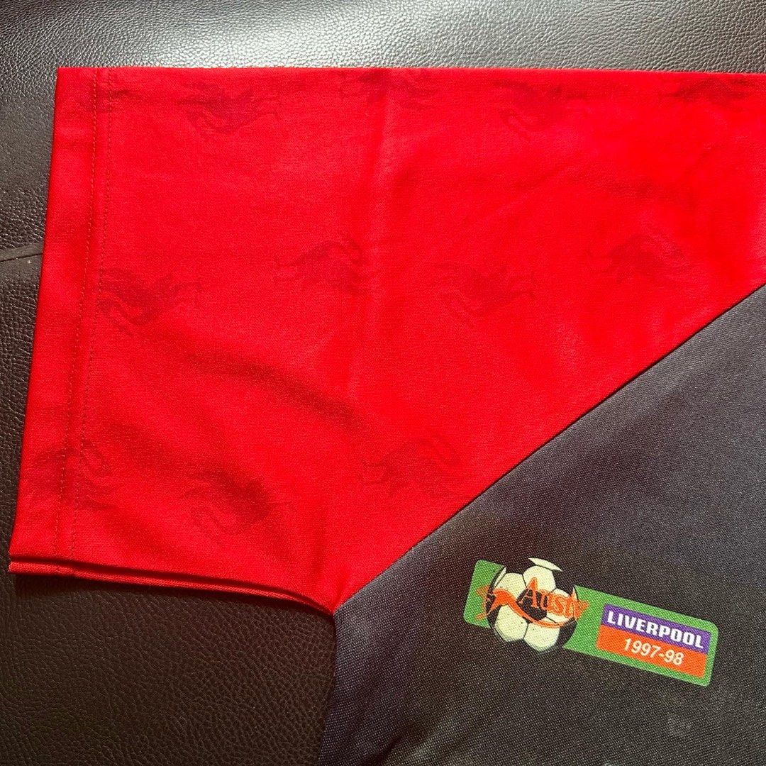 Liverpool 97/98 vintage bootleg jersey / retro austy football kit ...