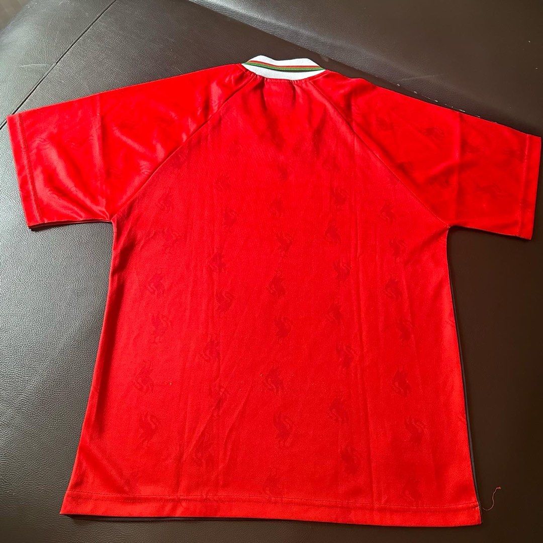 Liverpool 97/98 vintage bootleg jersey / retro austy football kit ...