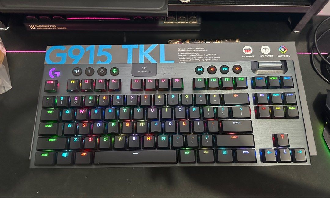 LOGITECH G915 TKL (wireless gaming keyboard), Computers & Tech, Parts ...