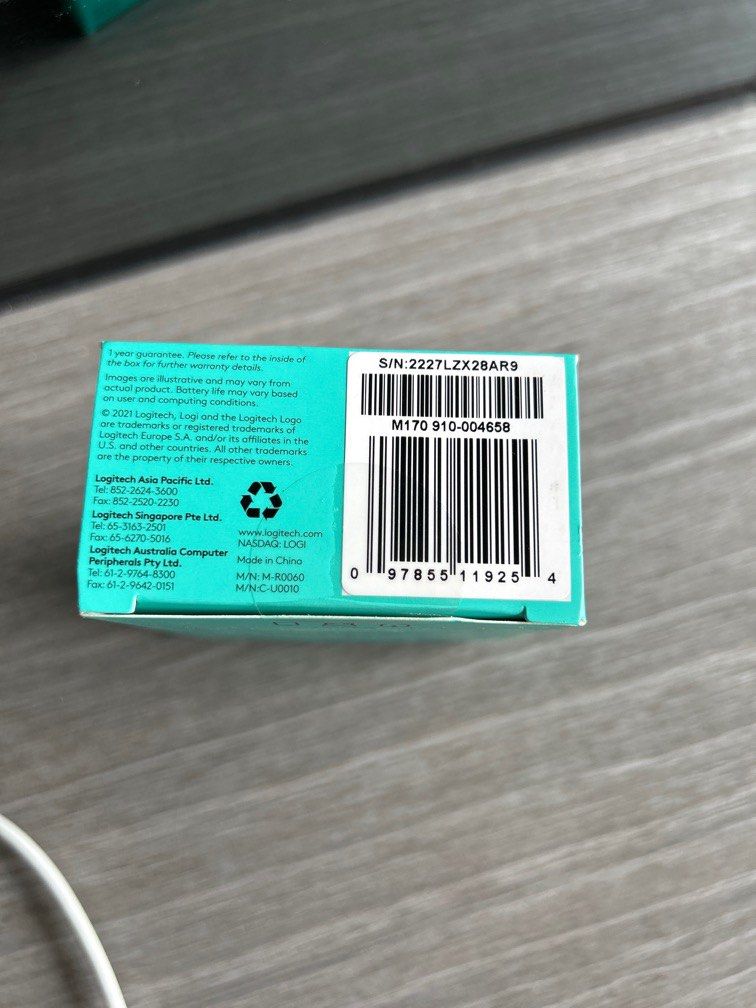 Logitech Wireless Mouse M170 Computers And Tech Parts And Accessories Mouse And Mousepads On Carousell