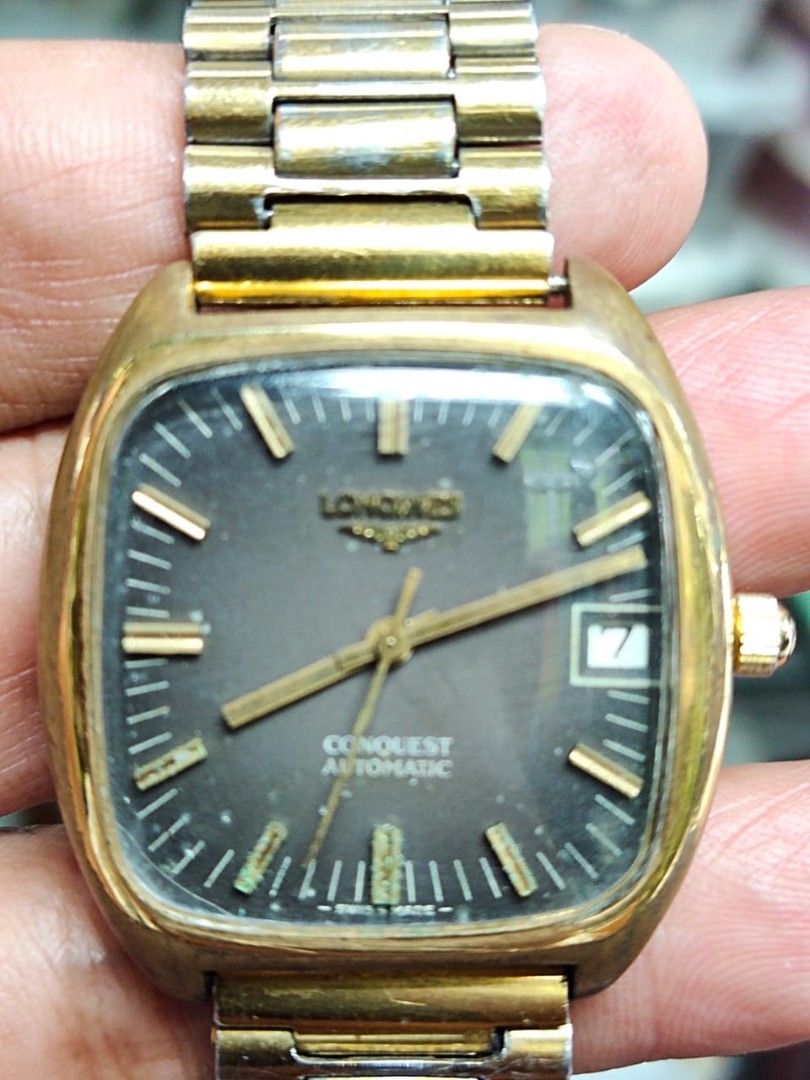 Longine Conquest Vintage Auto, Men's Fashion, Watches & Accessories, Watches on Carousell