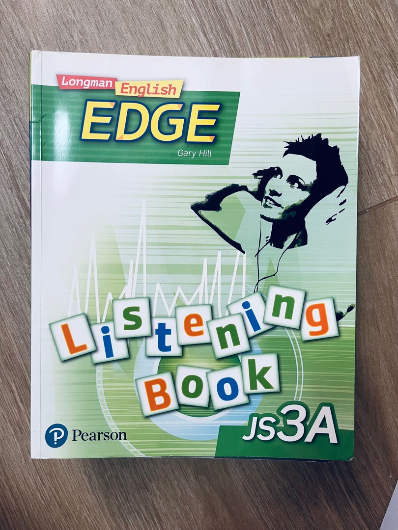 Longman English Edge, listening book, JS3A, 興趣及遊戲, 書本 & 文具, 教科書 - Carousell