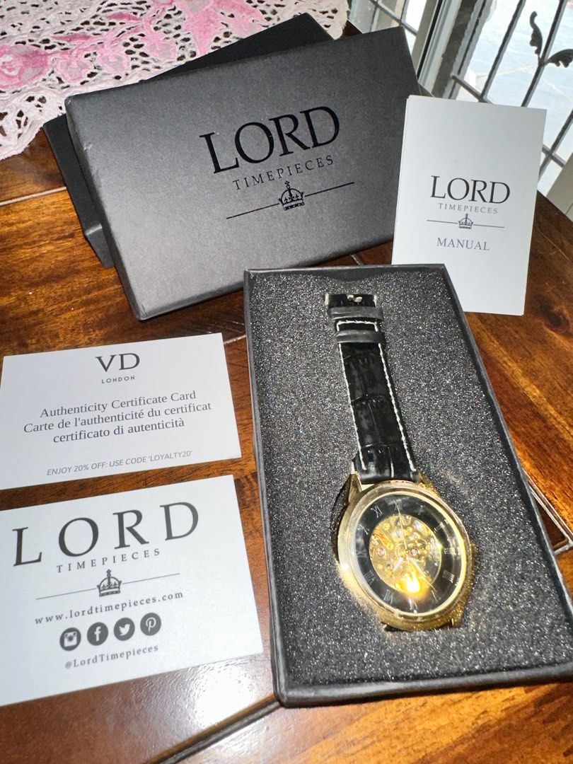 LORD Timepieces, Men's Fashion, Watches & Accessories, Watches on Carousell