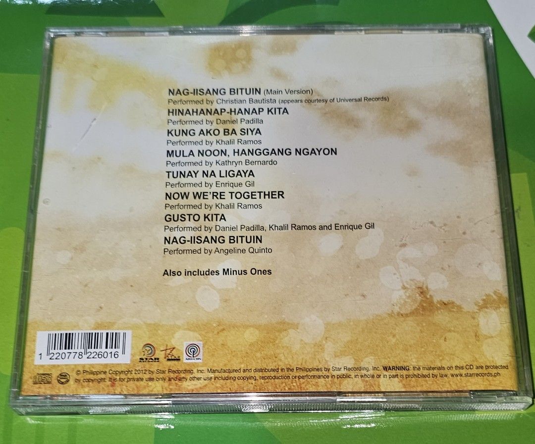 Love Songs from Princess and I - Christian Daniel Khalil Kathryn ...