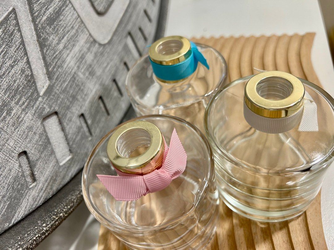 Lovely Lace Reed Diffuser Empty Glass, Furniture & Home Living, Home ...