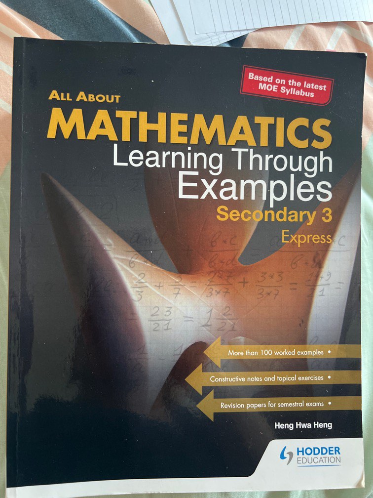 Math sec 3 textbook, Hobbies & Toys, Books & Magazines, Textbooks on ...