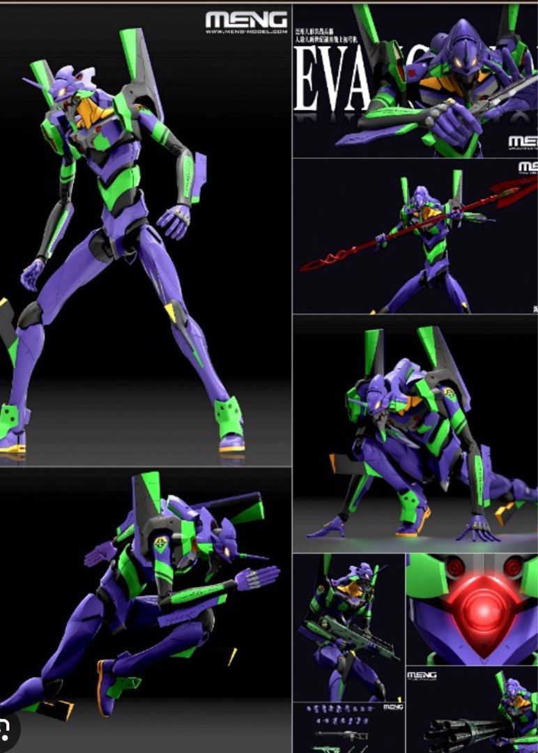 Meng pg evangelion 01, Hobbies & Toys, Toys & Games on Carousell