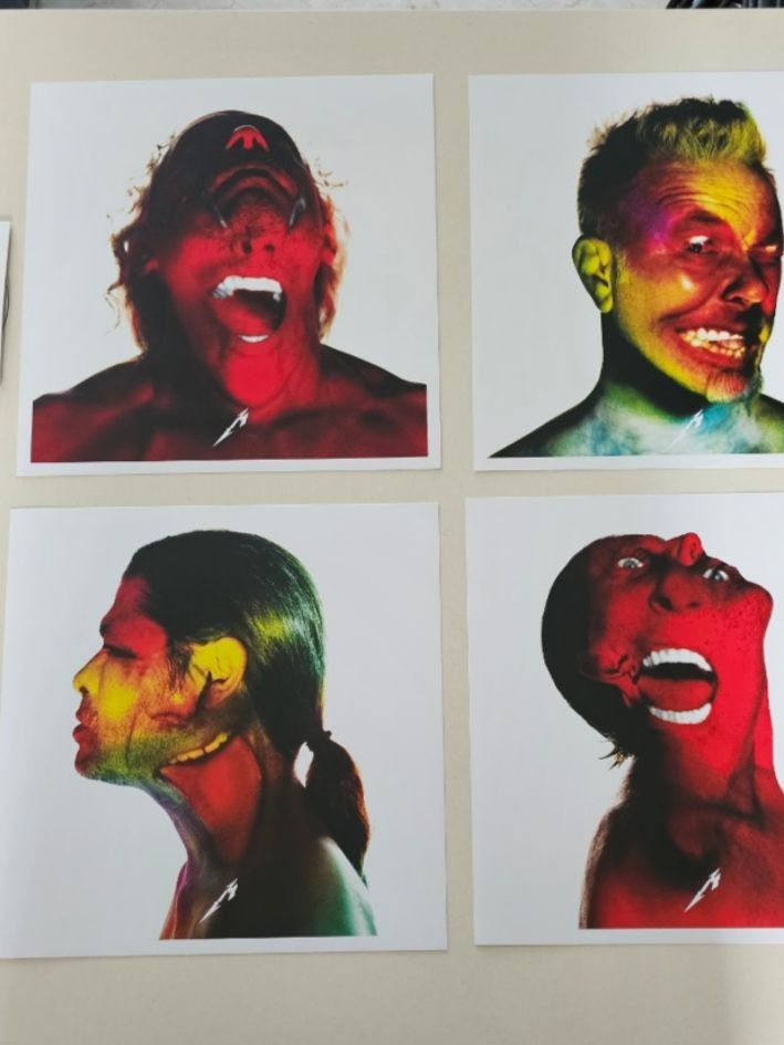 Reduced - Metallica Boxset Hardwire to self destruct Limited edition, coloured vinyl, 3 LP plus ...