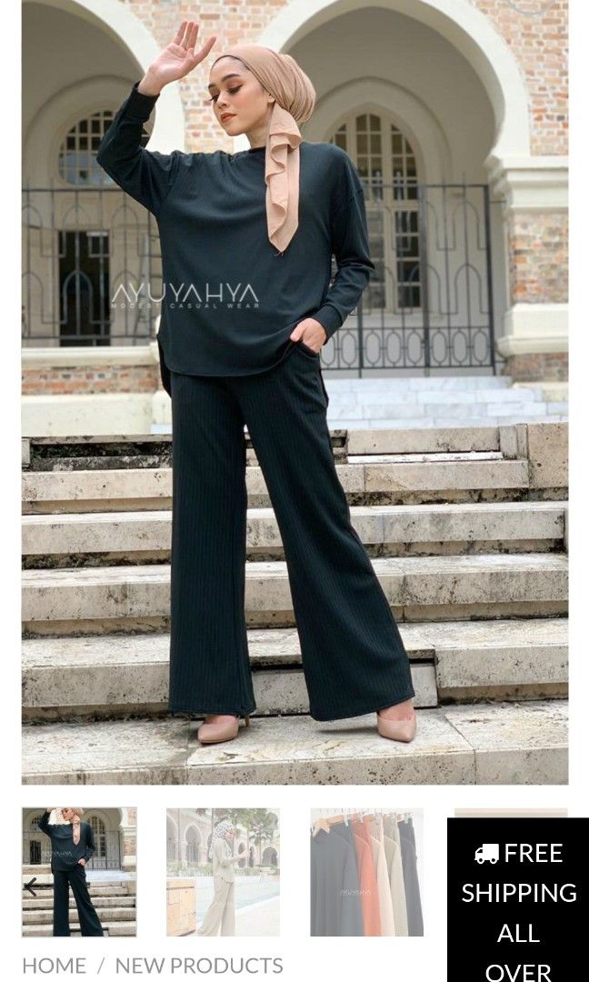 Meyla set - dark green, Women's Fashion, Dresses & Sets, Sets or ...