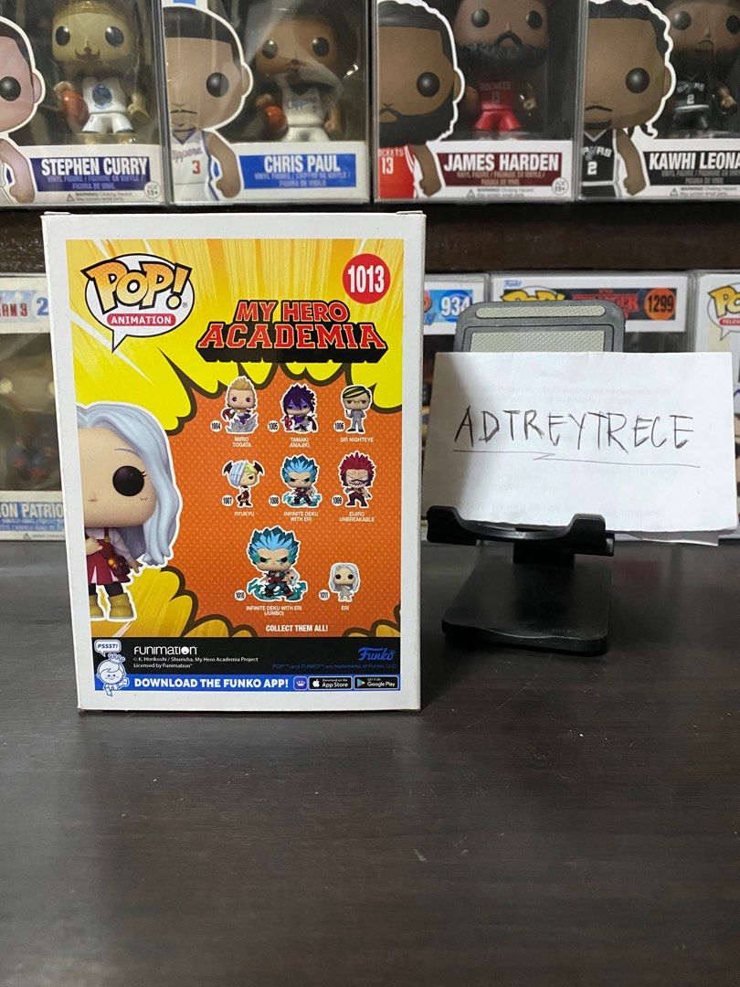 mha: eri red dress ht peeled sticker on Carousell