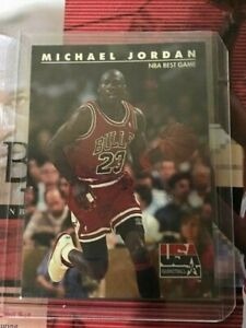 Michael Jordan 40 NBA Best Game USA 1992 SKYBOX on Carousell