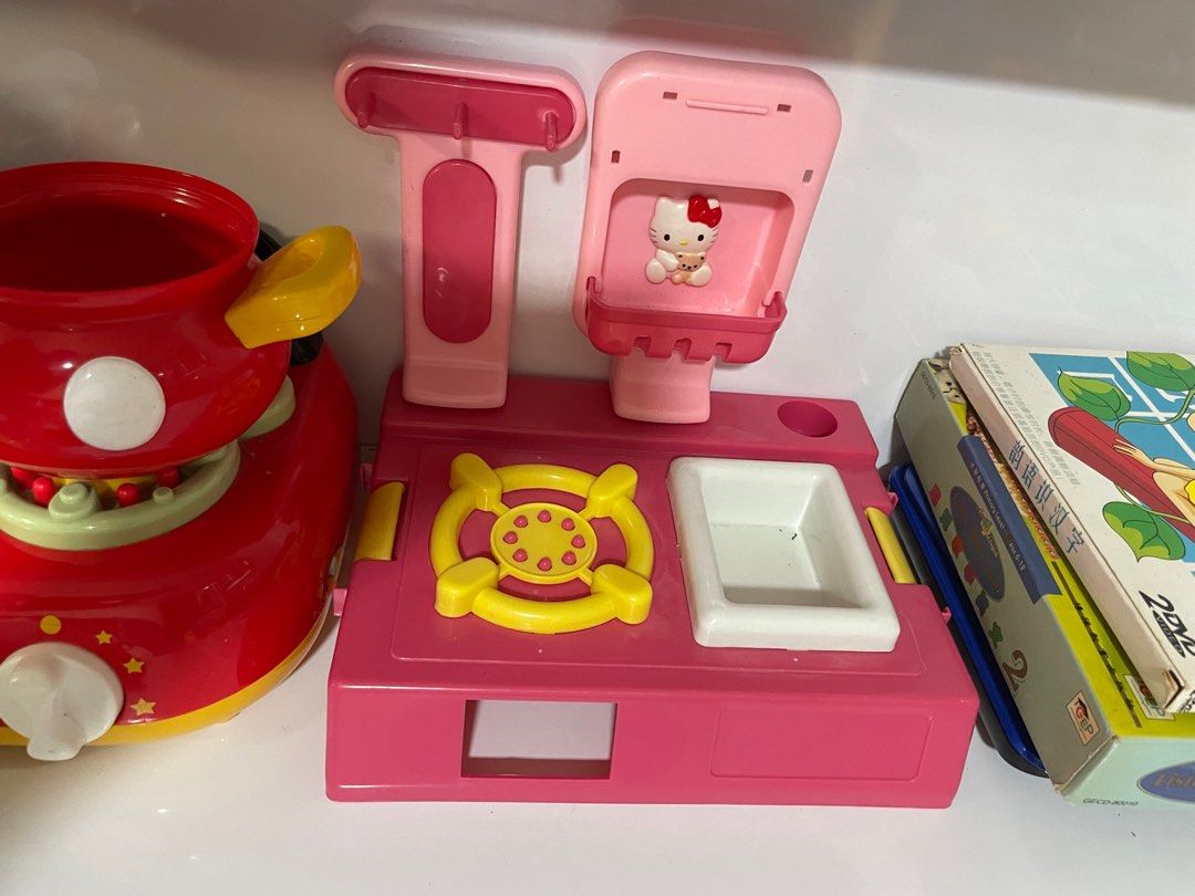 Mickey Mouse, hello kitty, cooking sound kitchen sets, Babies & Kids ...