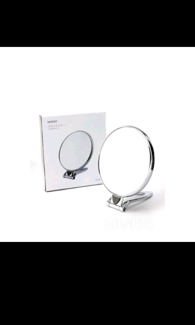 MINISO Adjustable Hang & Stand Mirror for Makeup Beauty Compact Size on ...