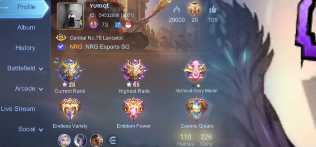 MLBB STACK ACC WTS/WTT, Video Gaming, Gaming Accessories, Game Gift ...