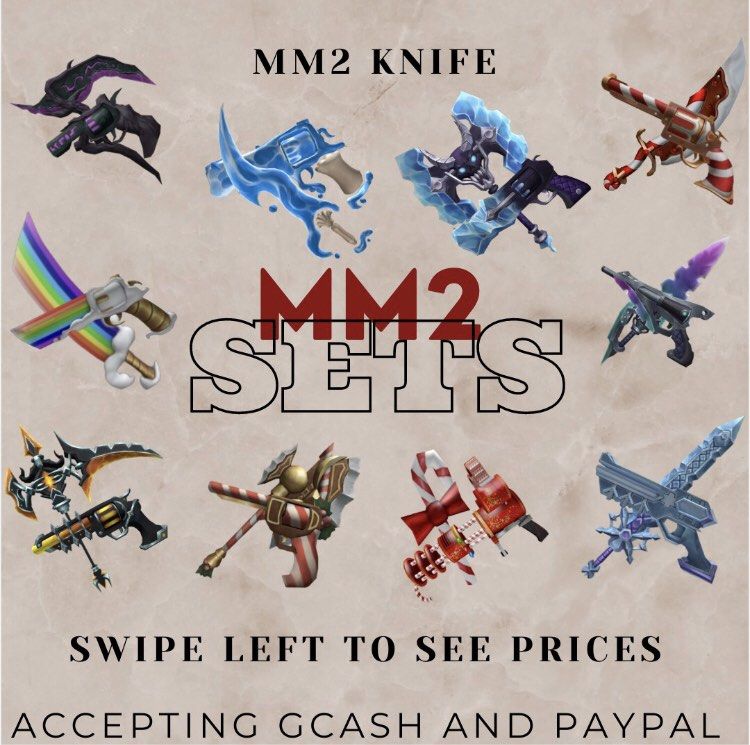 MM2 | Sets, Video Gaming, Gaming Accessories, In-Game Products on Carousell