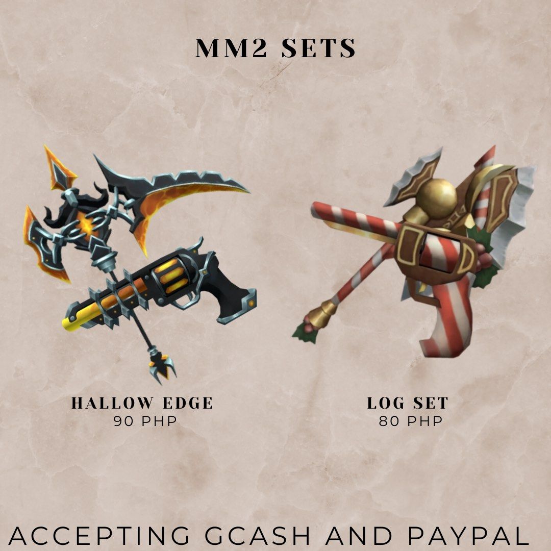 MM2 | Sets, Video Gaming, Gaming Accessories, In-Game Products on Carousell