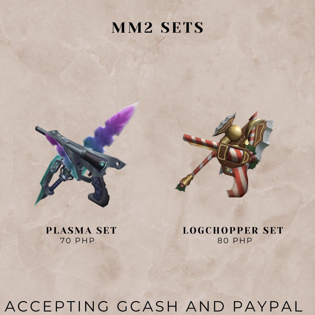 MM2 | Sets, Video Gaming, Gaming Accessories, In-Game Products on Carousell