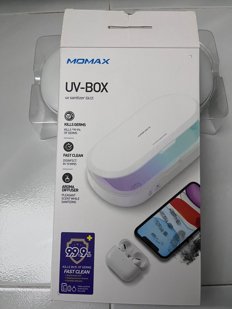 MOMAX UV Sanitzing Box, TV & Home Appliances, Other Home Appliances on ...