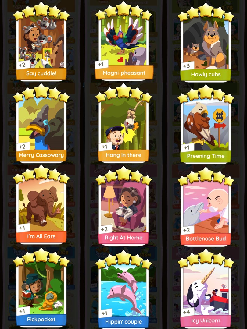 MONOPOLY GO CLEARANCE SALE RIGHT AT HOME,MERRY CASSOWARY,SAY CUDDLE,IM ...