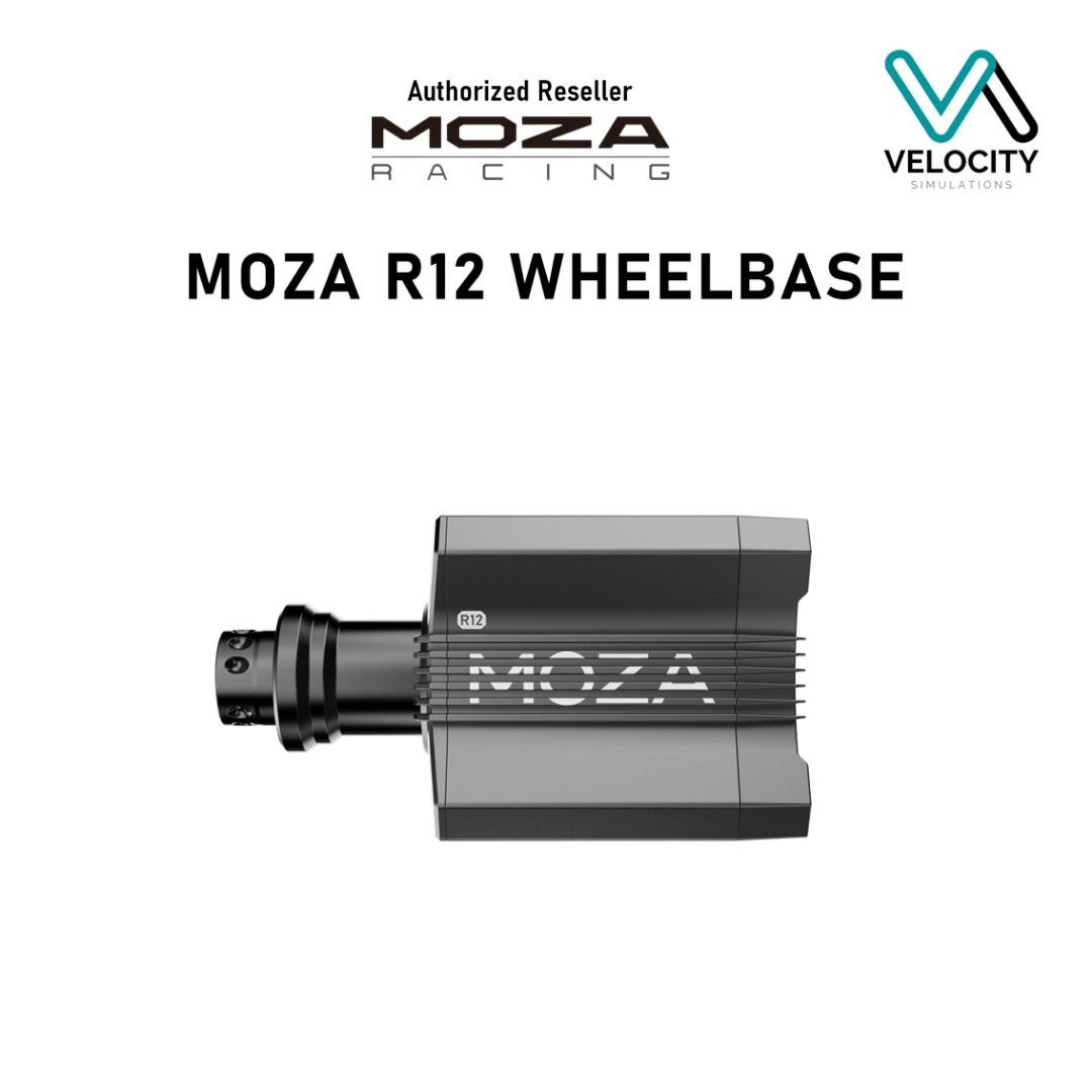 MOZA R12 Wheelbase - Moza Racing, Video Gaming, Gaming Accessories ...
