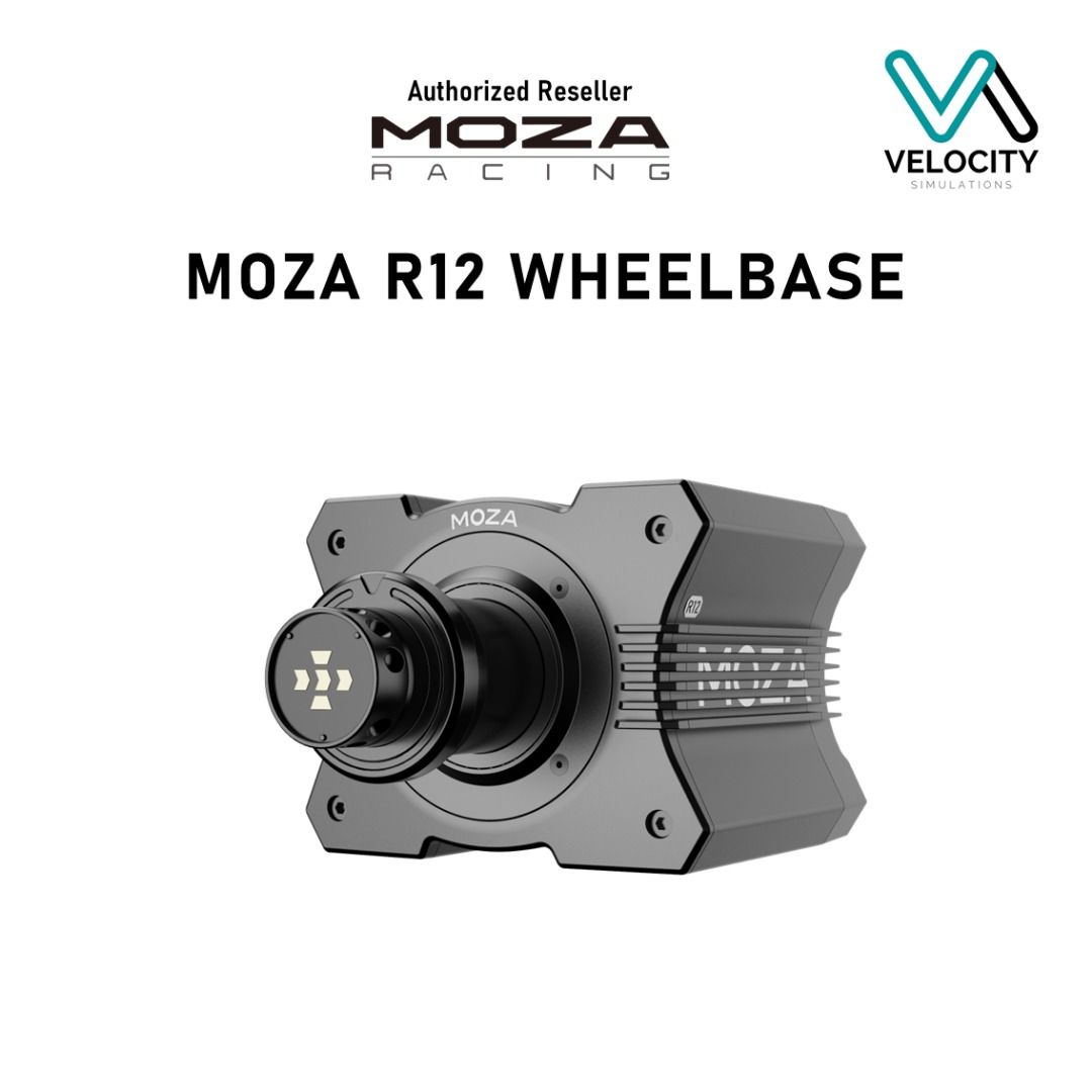 MOZA R12 Wheelbase - Moza Racing, Video Gaming, Gaming Accessories ...